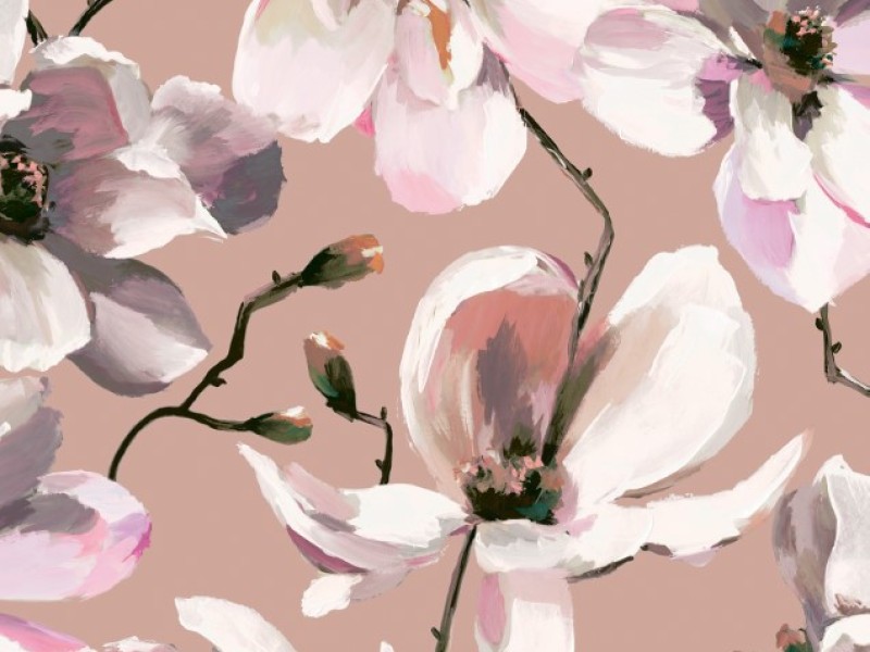 Floral Pink White Wallpaper Marburg 47465 Eden 2024 1